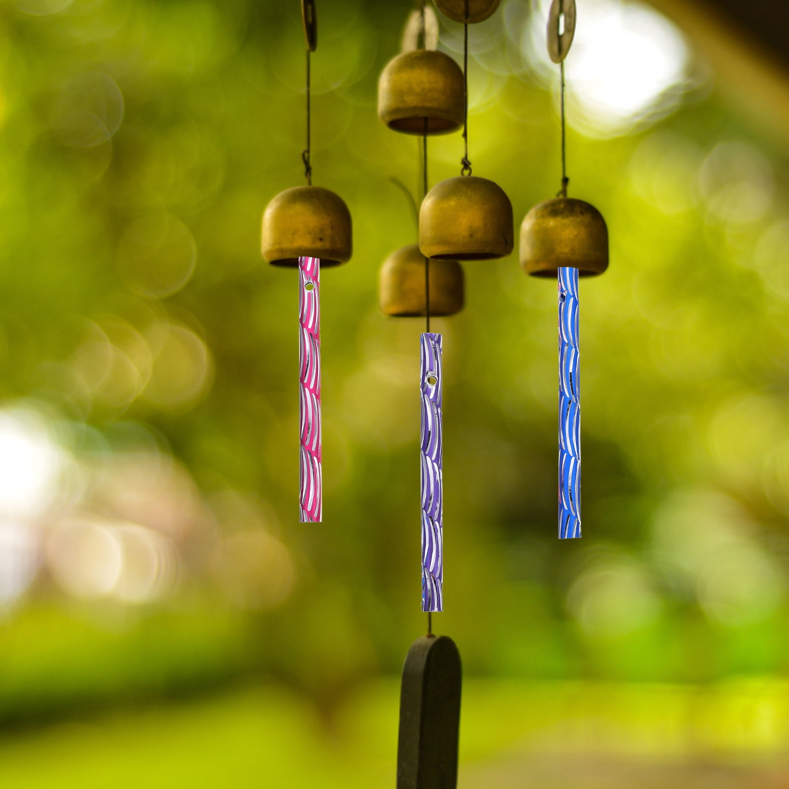 WRITWAA 60Pcs Diy Hanging Wind Bells Iron Chime Tubes for Homeowners ...