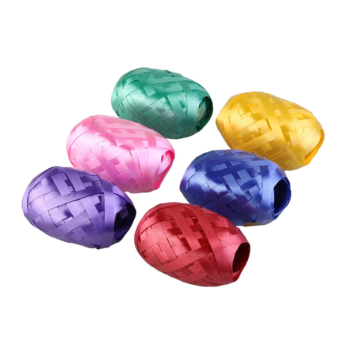 WRITWAA 6Pack Plastic Balloon Ribbon Fastener Assorted Color for ...