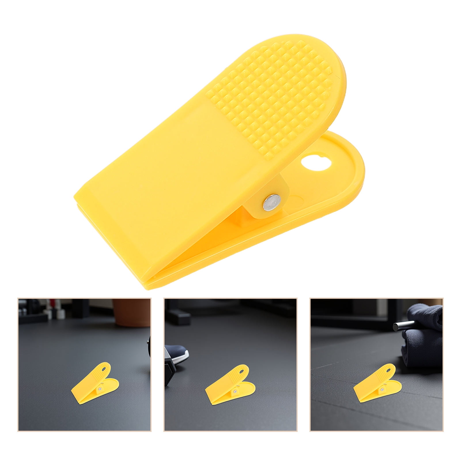 WRITWAA 6-Pack Yellow Plastic Spring-Loaded Safety Clips for Treadmill ...