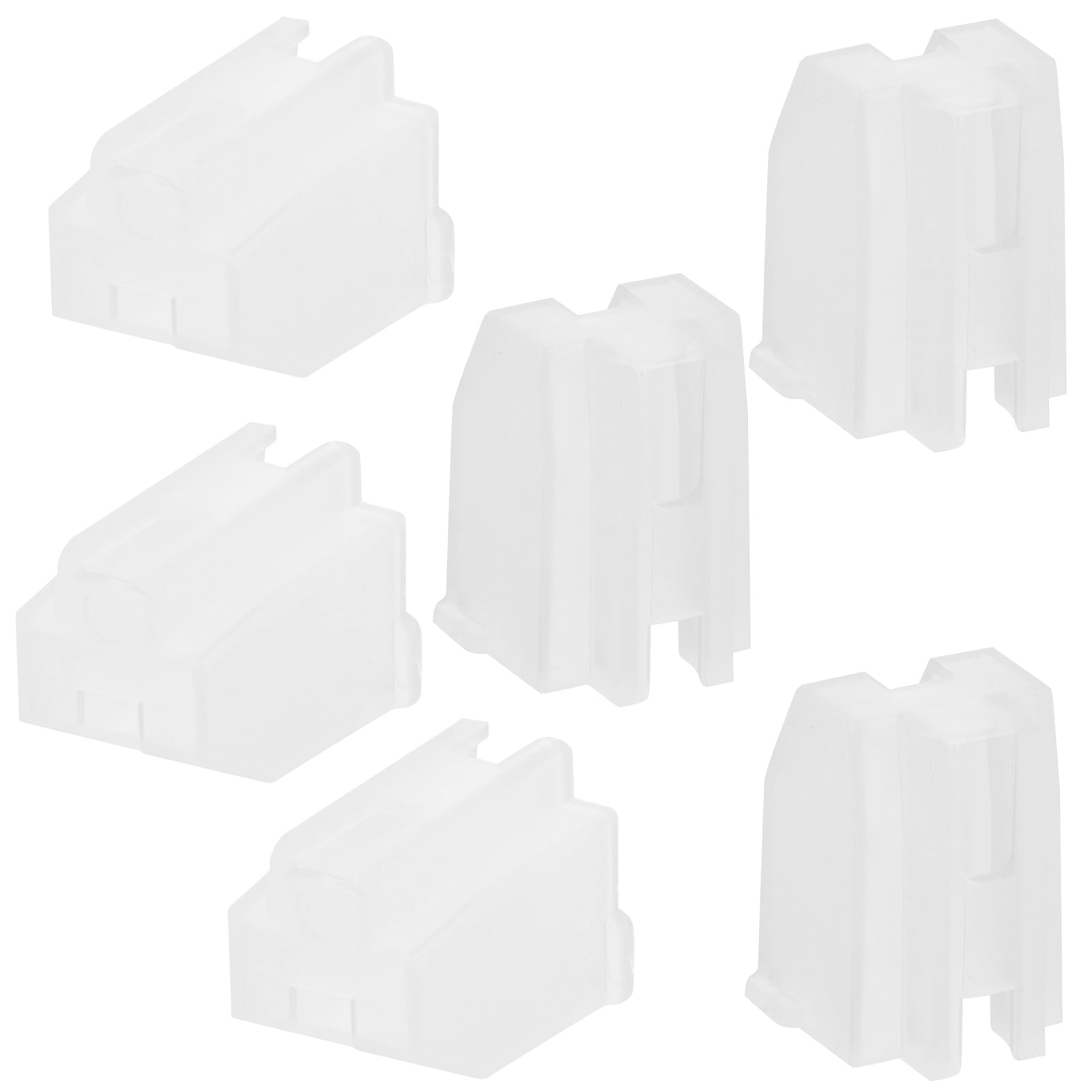 WRITWAA 6Pcs White Plastic Record Player Stylus Guard for Turntable ...