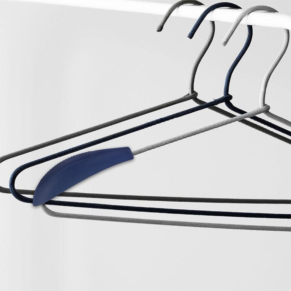 WRITWAA 8Pairs Blue Clothes Hanger Shoulder Pads Anti Deformation ...