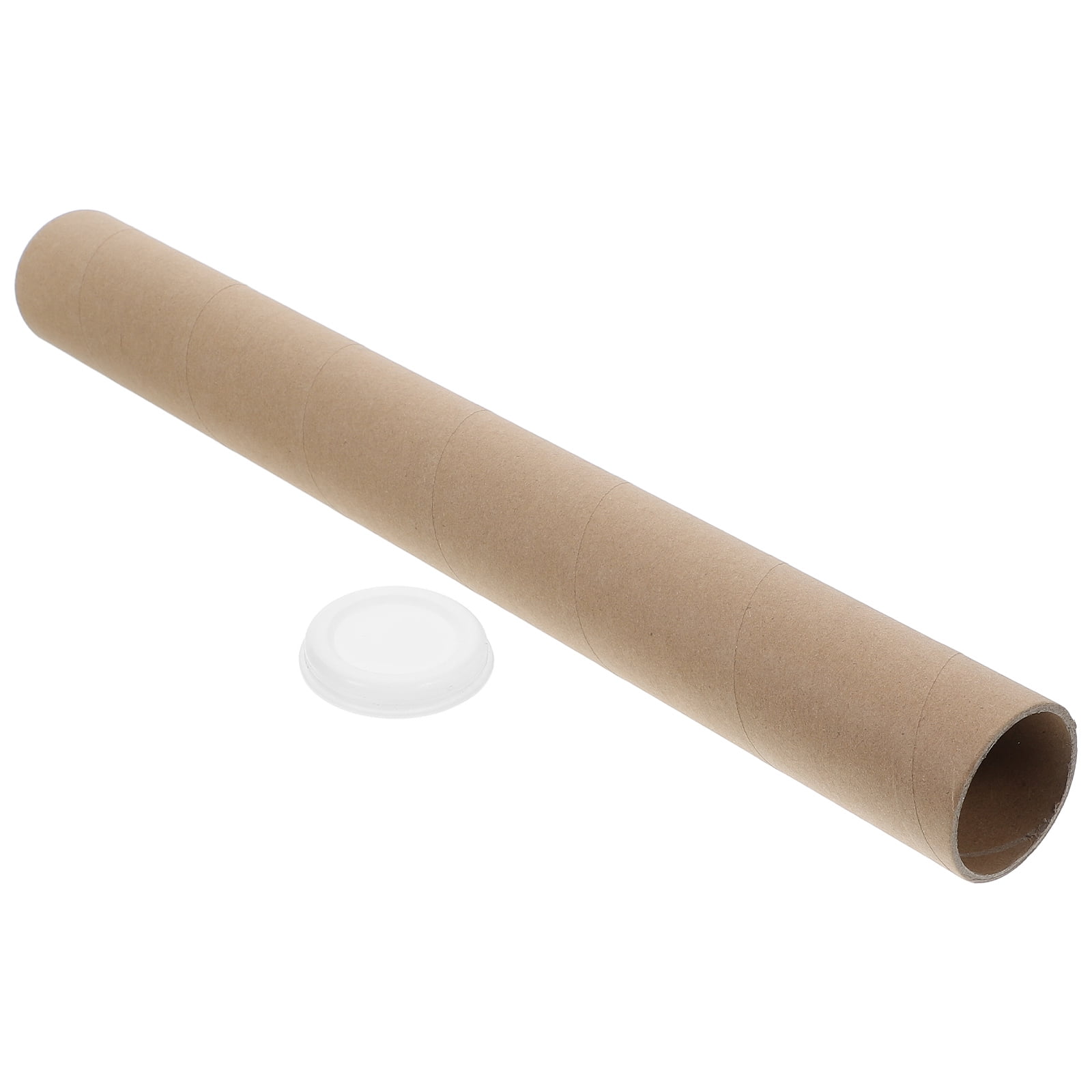 WRITWAA Brown Paper Mailing Tube 1 Pack for Posters, Document Storage ...
