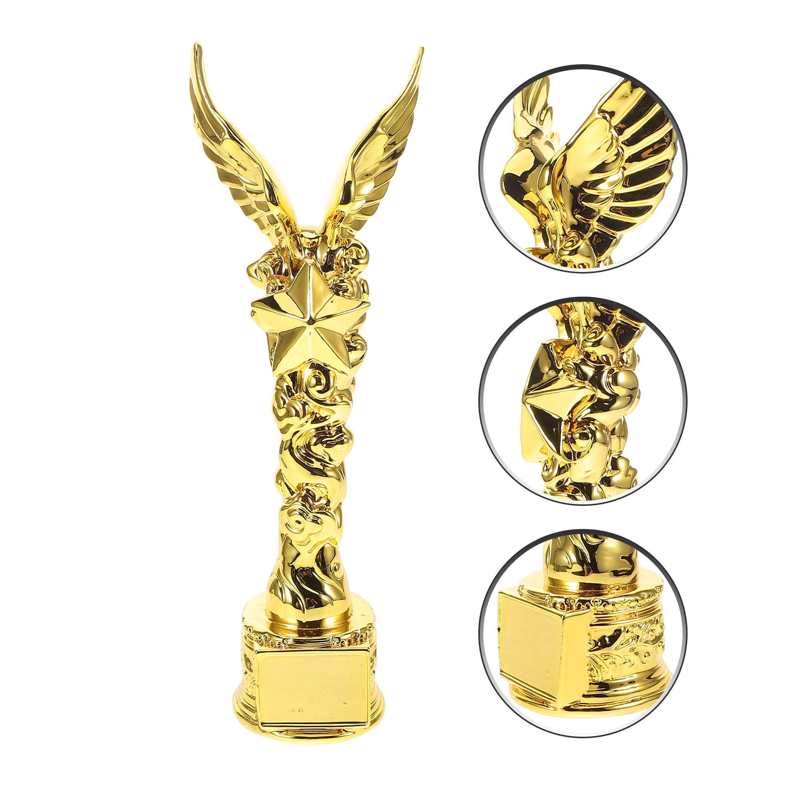 WRITWAA Golden Resin Trophy Creative Award for Home Use - Walmart.com
