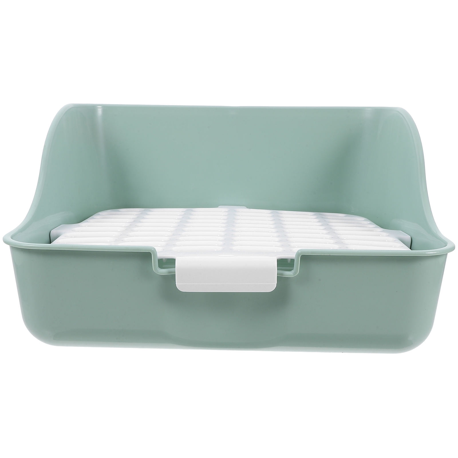 WRITWAA Rabbit Litter Box, Light Green ABS, Design, Stable Structure ...
