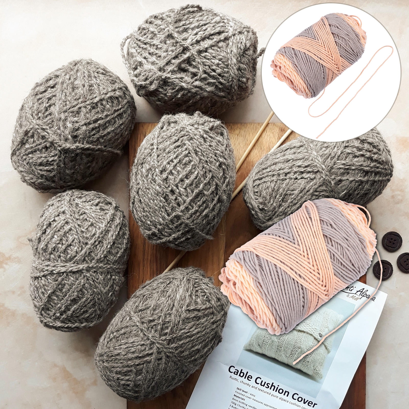 WRITWAA Craft String Multi Color 1 Roll for Weaving and present Making ...
