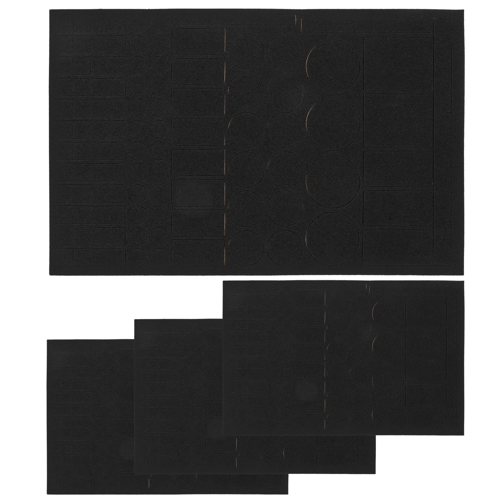 WRITWAA EVA Black Rectangular Light Blocking Stickers for Power ...