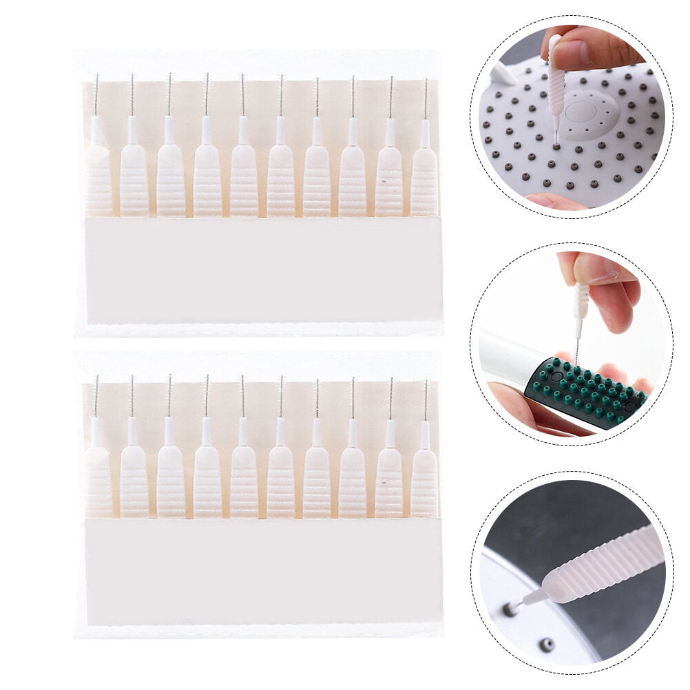 WRITWAA 20-Piece Flexible Drain Cleaning Brush Set for Sink, Shower ...