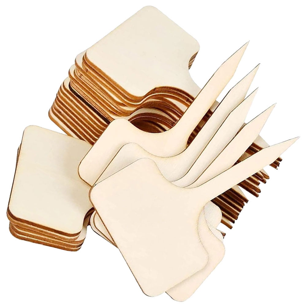 WRITWAA Gardening Supplies Plant Labels 20Pcs 10x5 5In Beige For Family ...