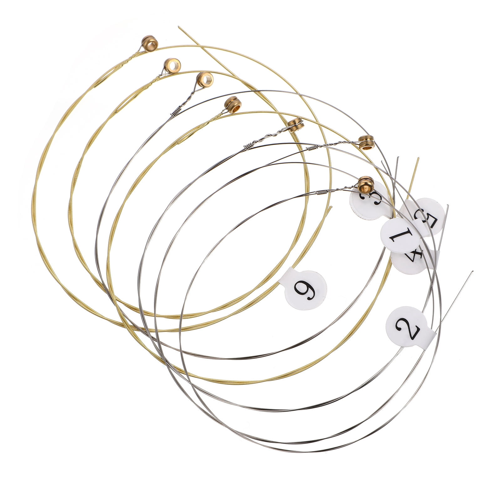 WRITWAA Golden Steel Lyre Strings 7Pack for Harp String Replacement ...