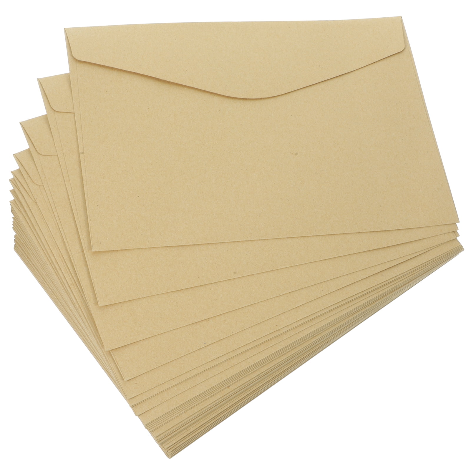 WRITWAA Invitation Cards Envelope Khaki Paper 50Pack 9X6In - Walmart.com