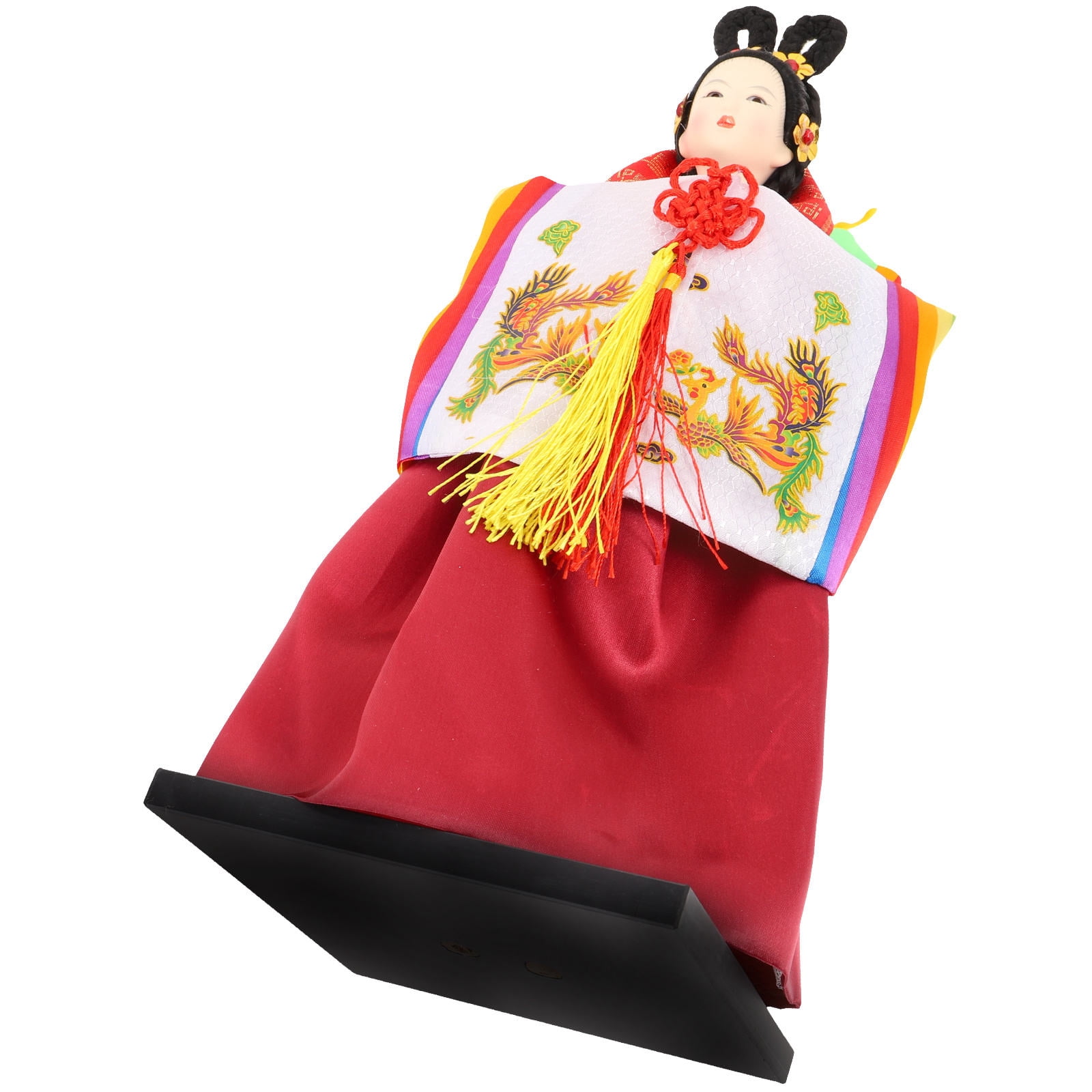 WRITWAA Korean Hanbok Doll Korean Doll Figure for Showcase Display 1Pcs ...