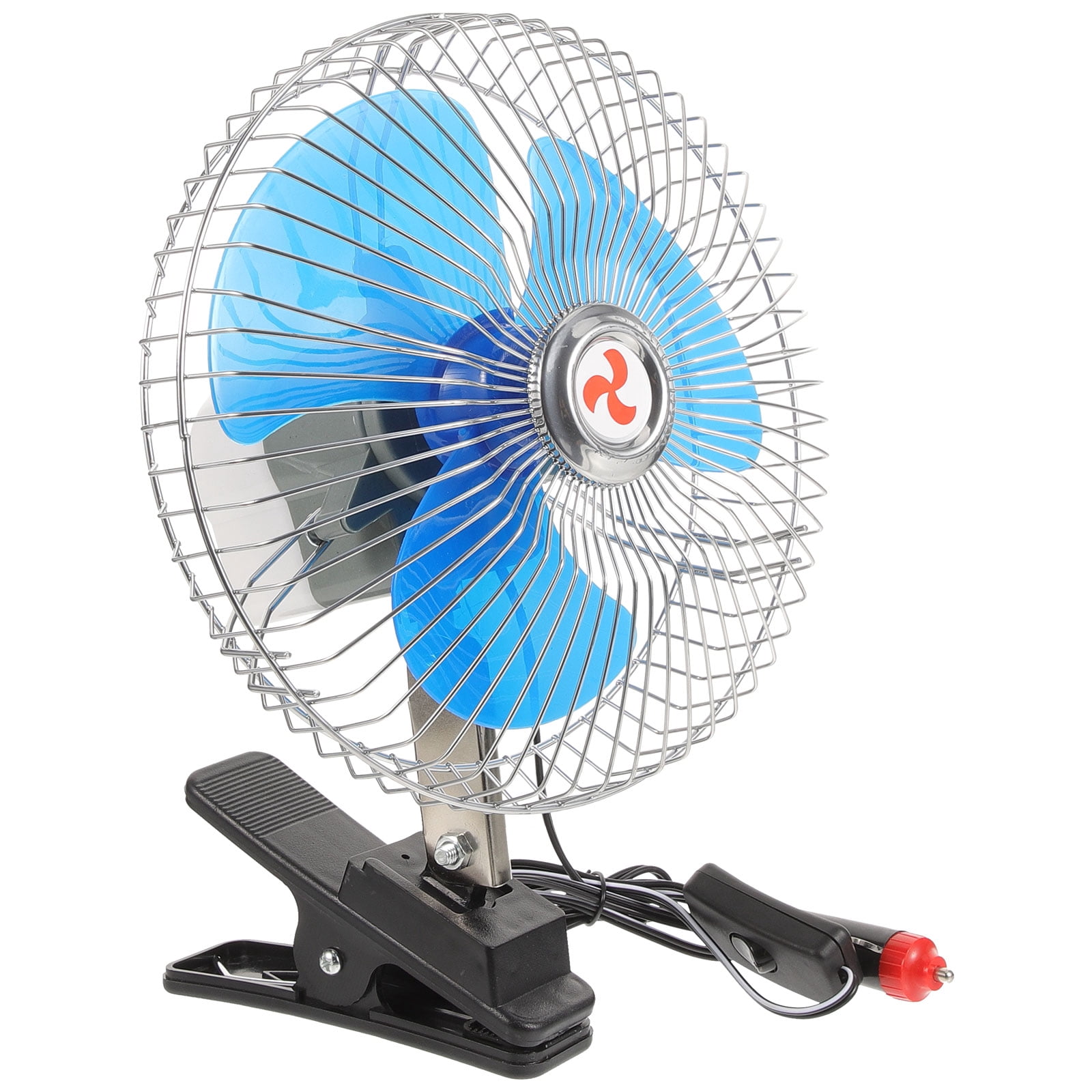 WRITWAA Multi-Color Car Fan with Strong Wind Power, Plastic and Iron ...