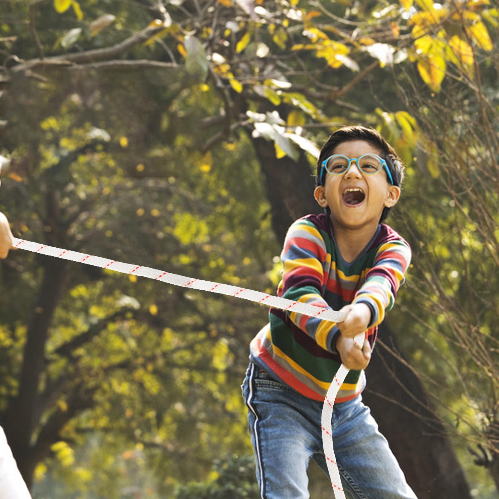 WRITWAA Multi-Colored Tug Of War Rope 1 Set for and Twisted Jute Ropes ...