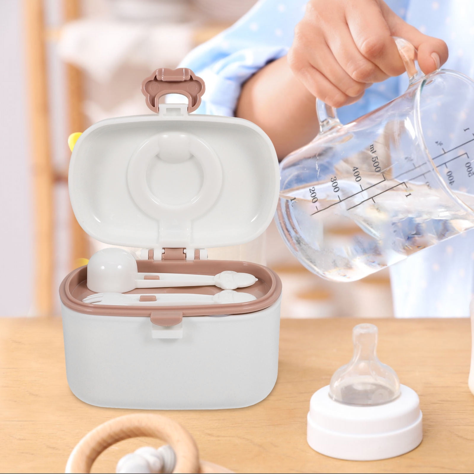 WRITWAA Portable Milk Powder Holder 1Pack for Toddler Travel Use in ...