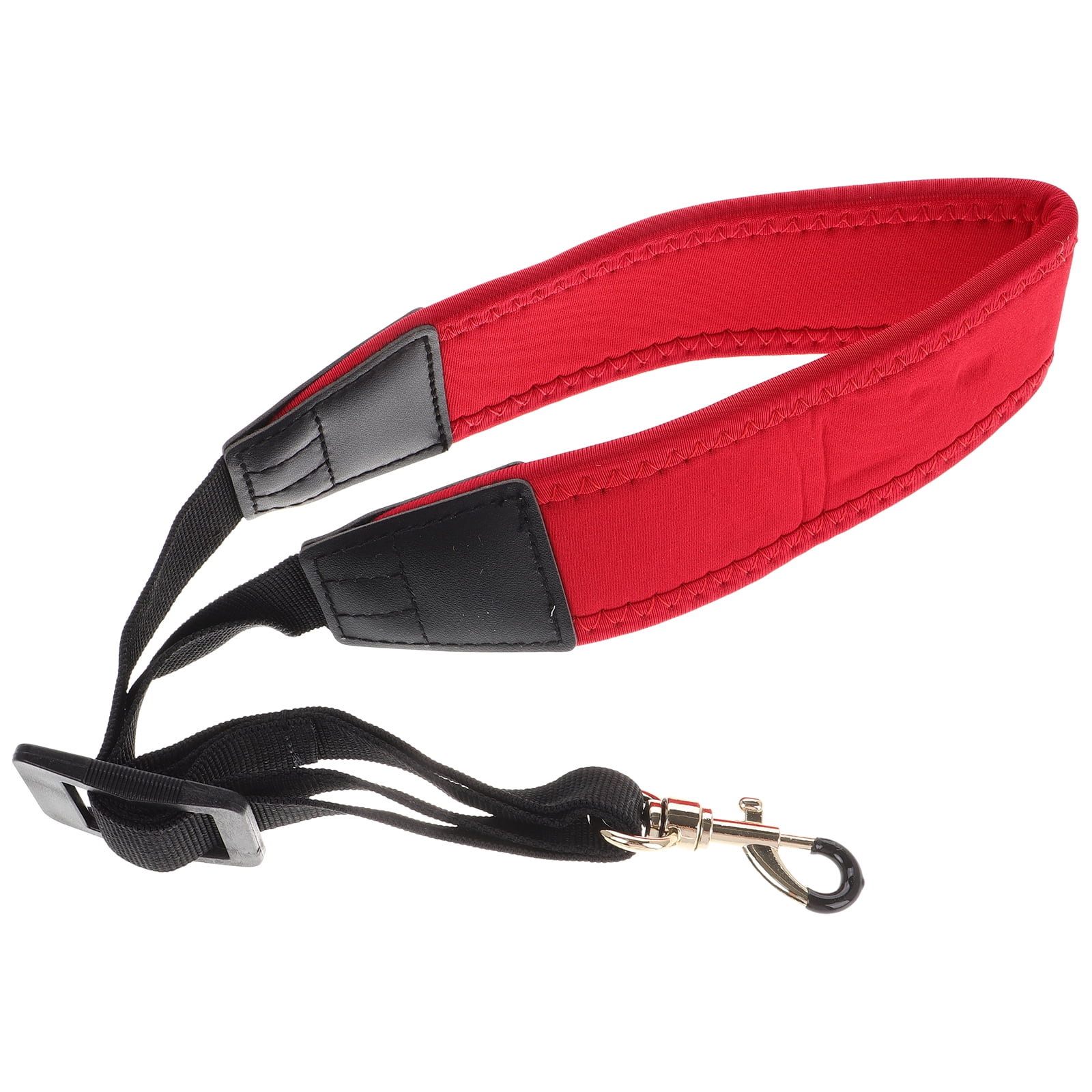 WRITWAA Professional Red Saxophone Neck Strap for Alto Tenor Baritone ...