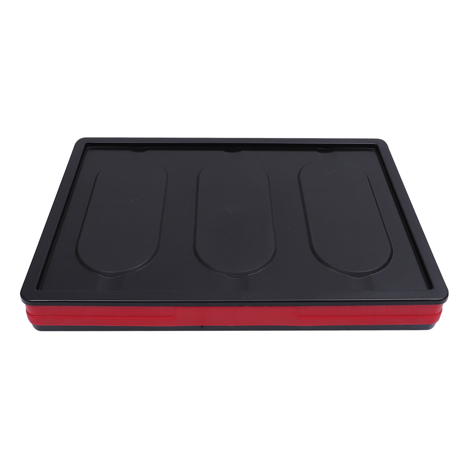 WRITWAA Red Plastic Storage Box ABS Container for Home Organization and ...