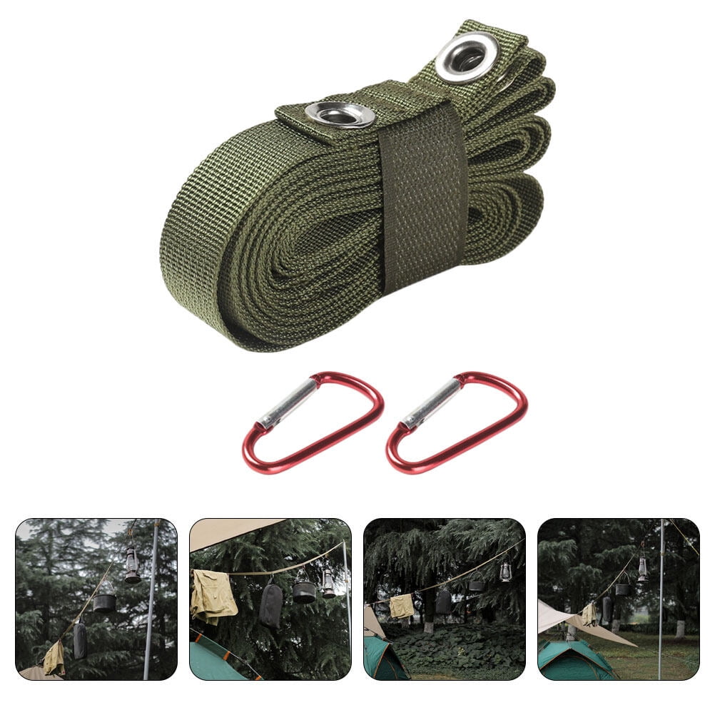 WRITWAA Ropes for Tents Tent Hanging Rope Army Green 1Pack for Camping ...