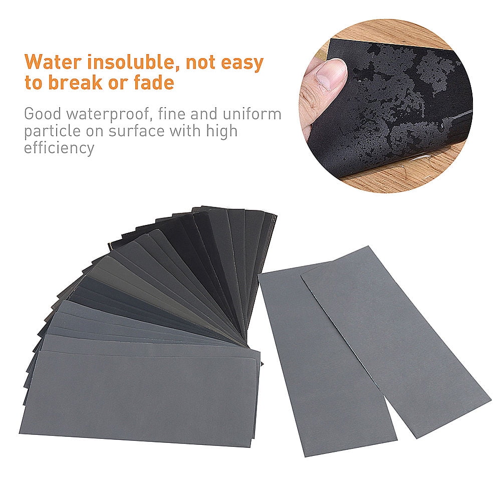 WRITWAA Dry and Wet Sandpaper Set for Woodworking, Advanced Abrasive ...