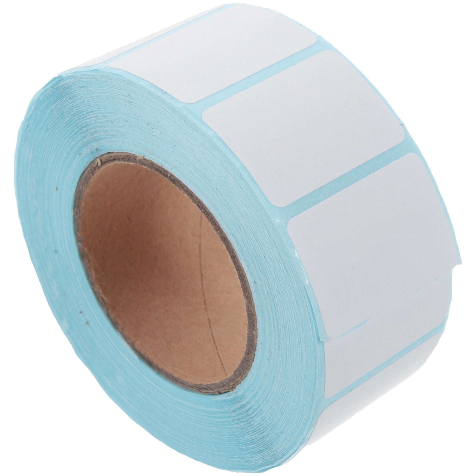 WRITWAA White Sticky Thermal Labels Roll, Self-Adhesive for Shipping ...