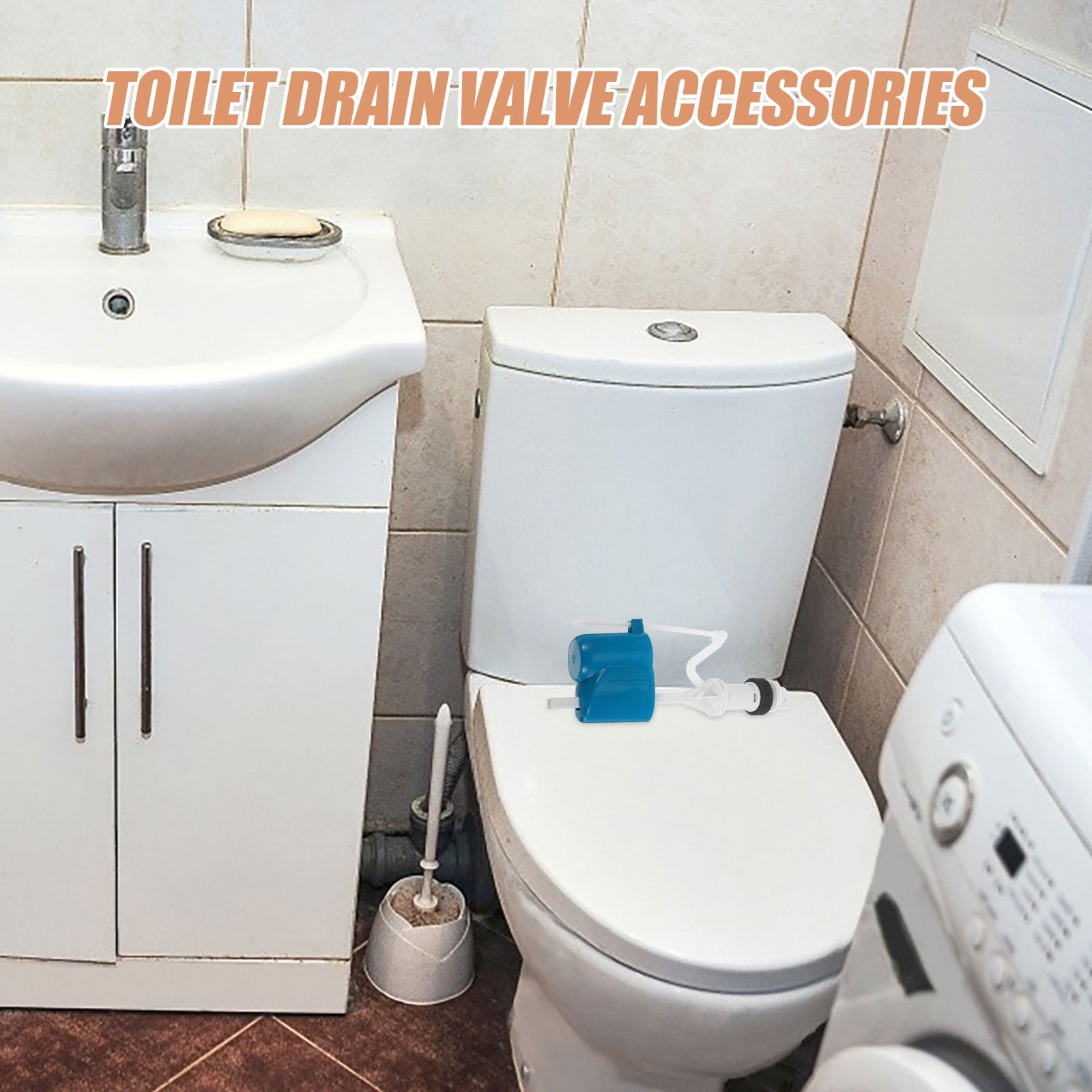 WRITWAA Toilet Water Valve Replacement Kit Ensures Smooth Operation ...