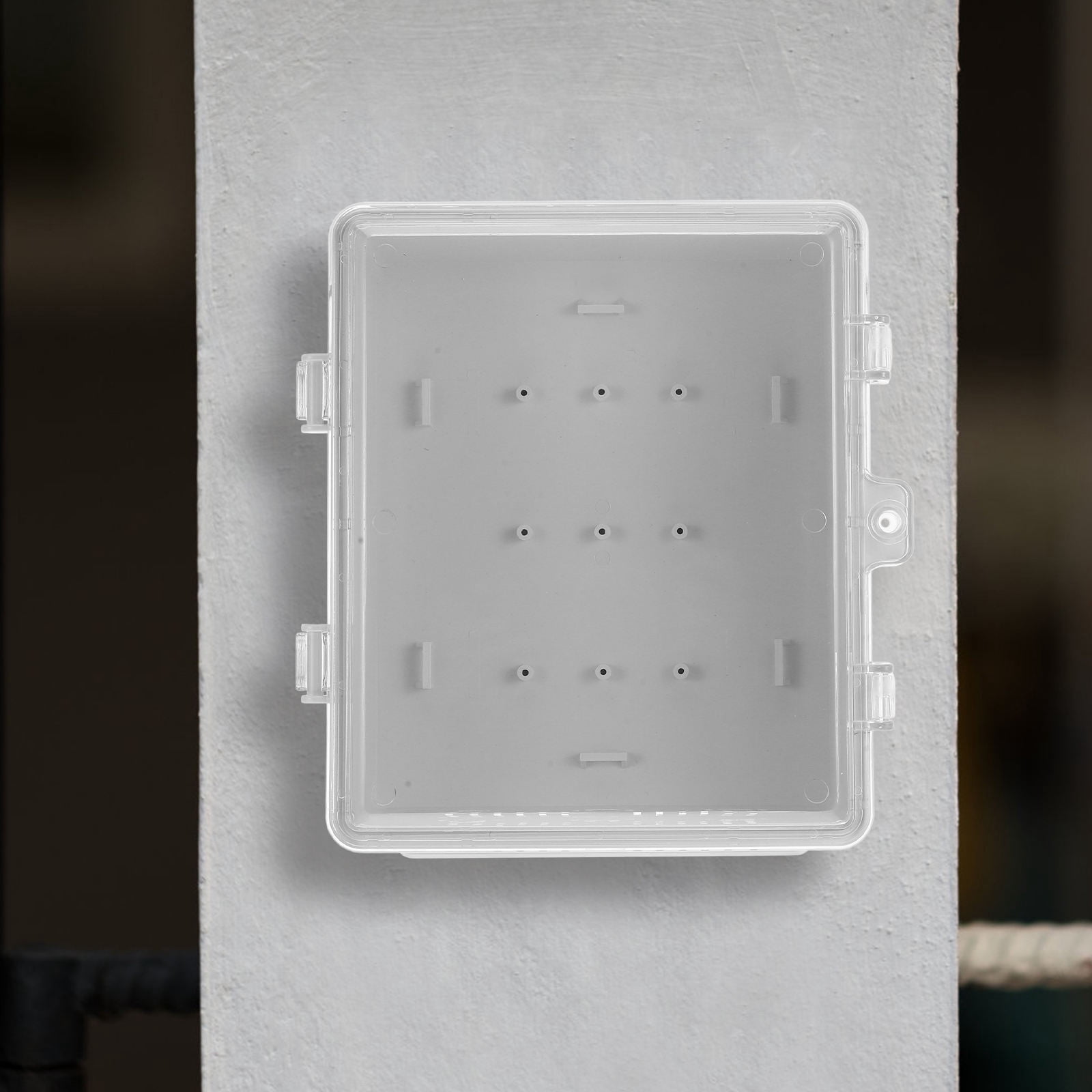 WRITWAA ABS Waterproof Electrical Box White for Outdoor and Factory Use ...