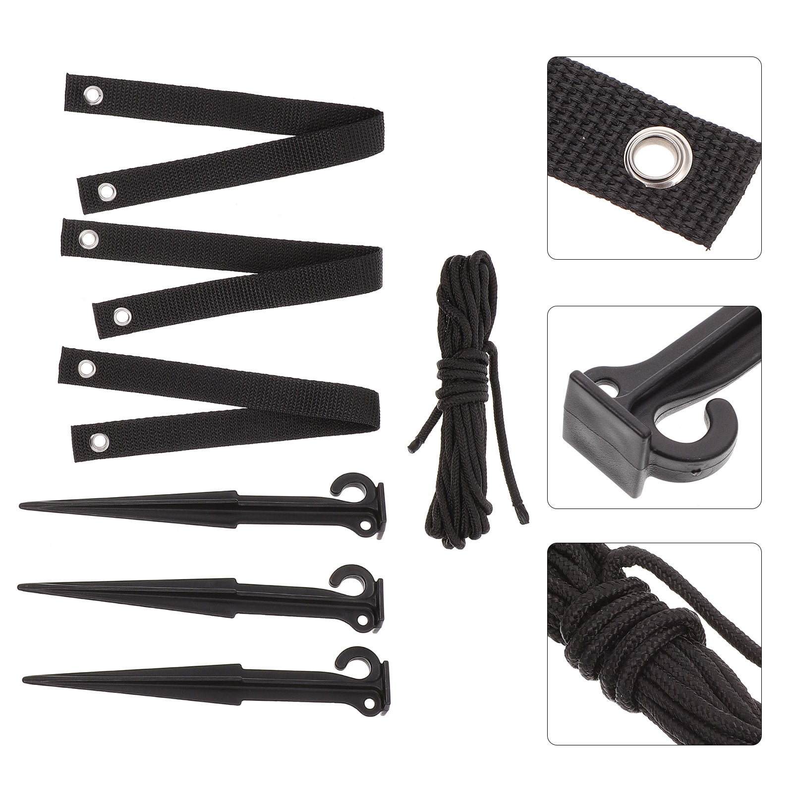 WRITWAA Young Tree Staking Tool Tree Support Bracket Black Plastic 1 ...