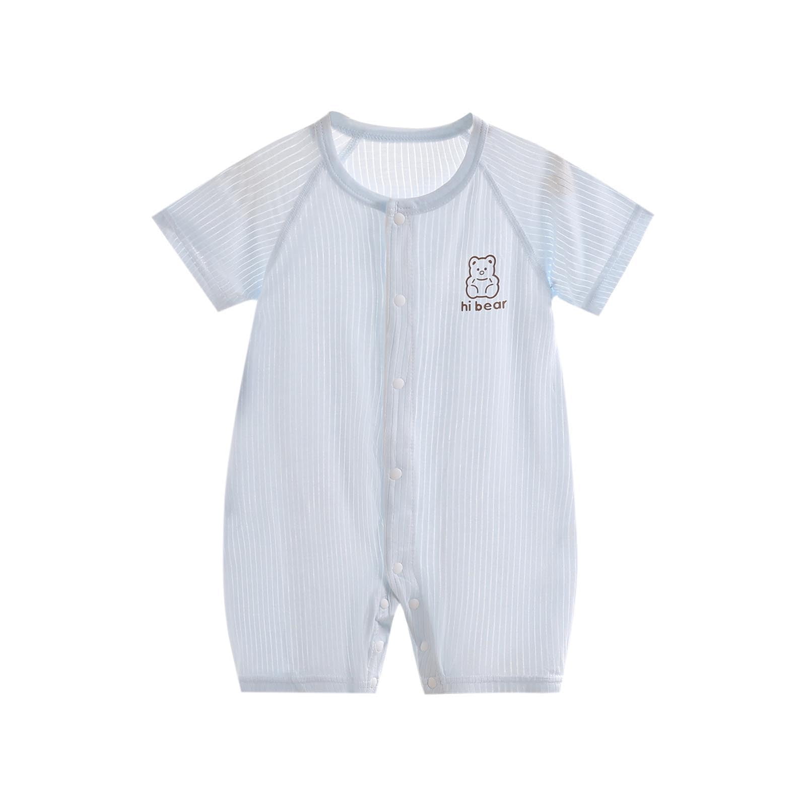 WRKEKC Baby Girl Romper, Baby Boy Jumpsuit, Toddler Baby Boys and Girls ...