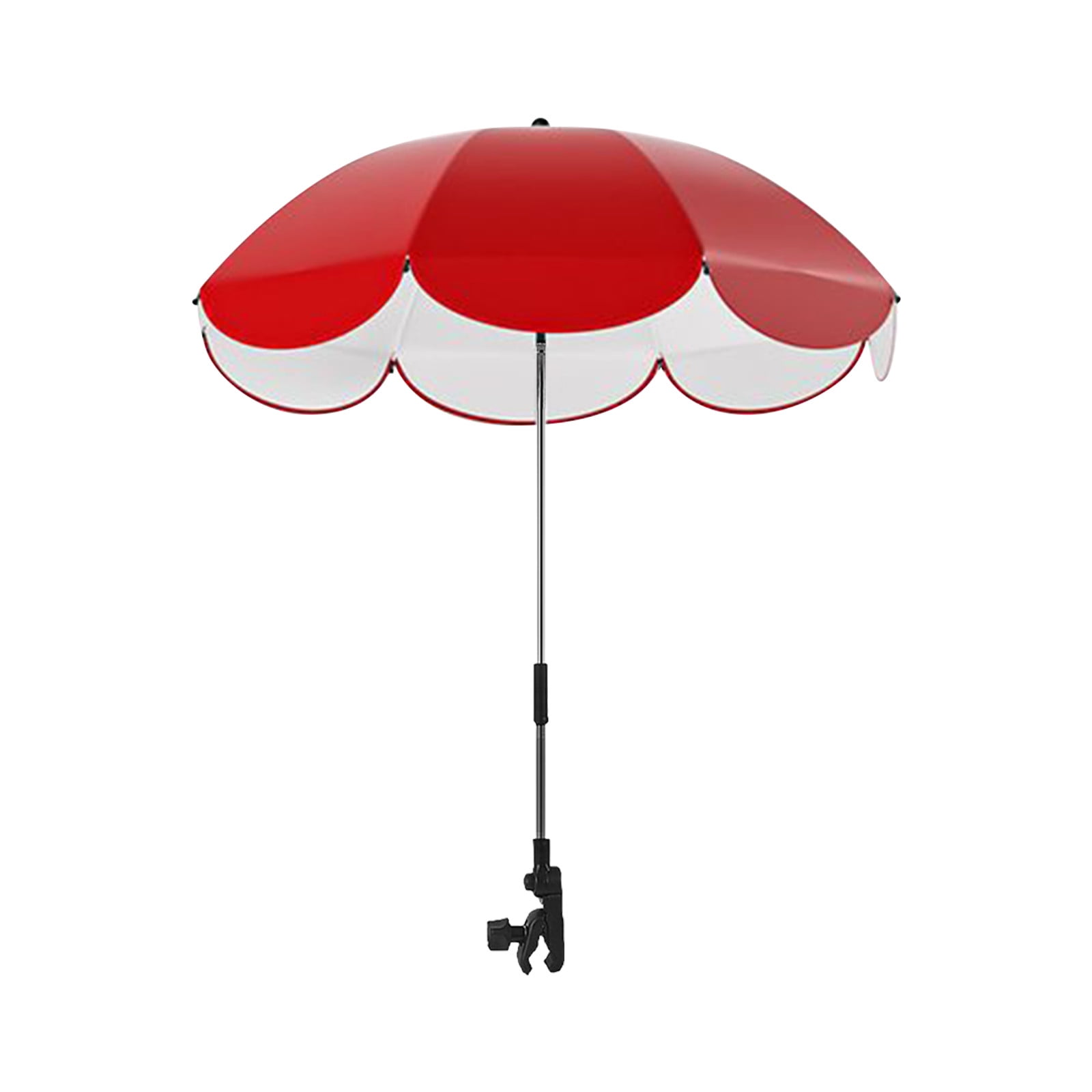 WRKEKC Beach Umbrella Universal Baby Pram Umbrella Shade Umbrella ...