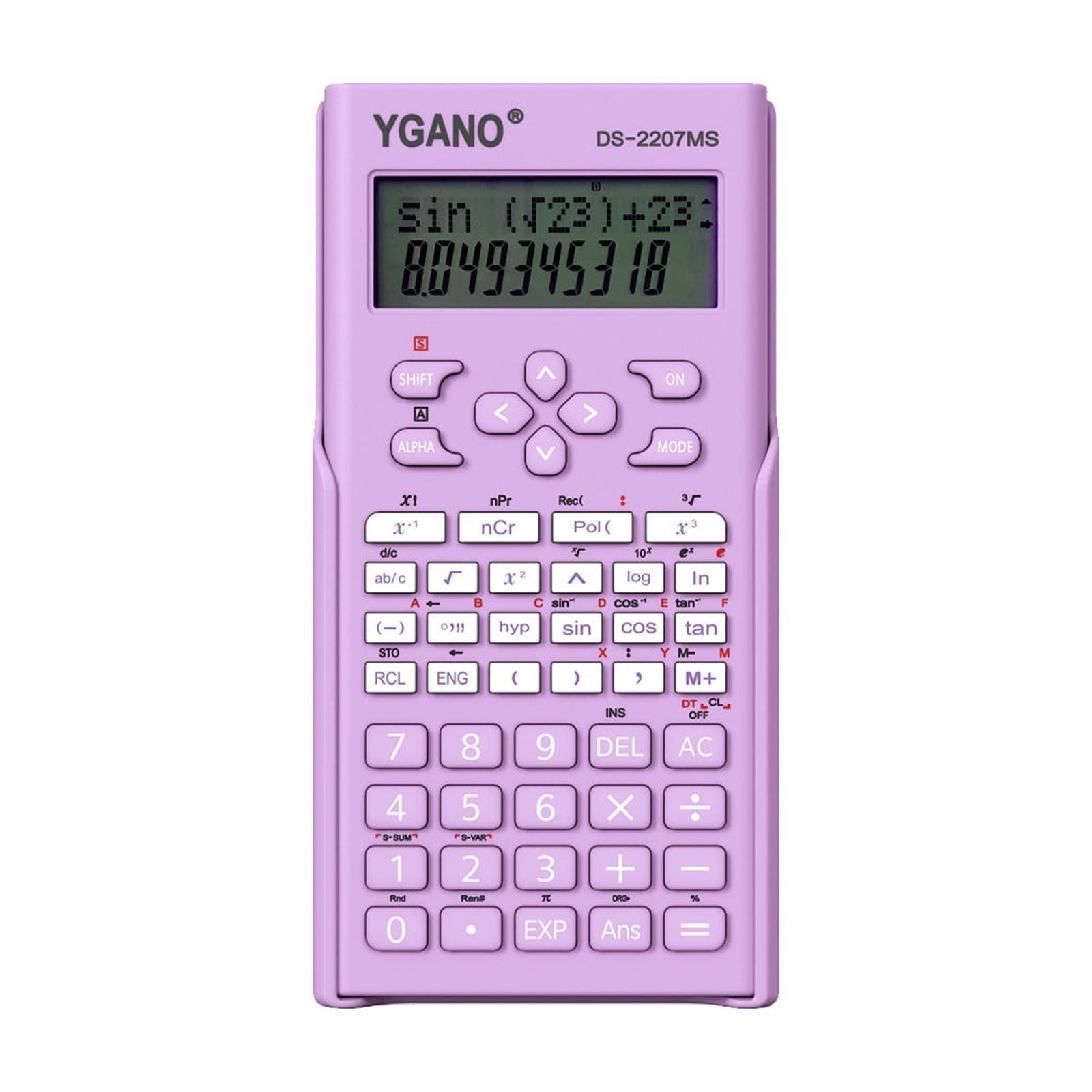 WRKEKC Calculator, Function Scientific Calculators with Large LCD ...