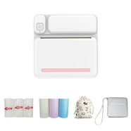 JADENS School Supplies Portable Thermal Mini Sticker Printer, 2 Inch ...