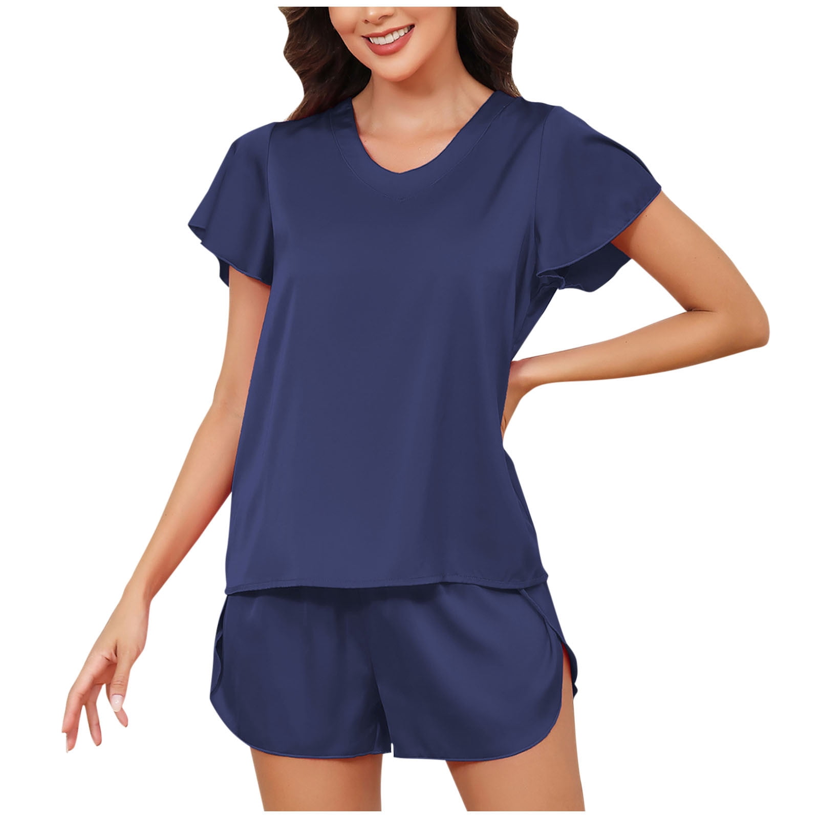 WRKEKC Cotton Pajama Set for Women Silky Smooth Camisole with Matching ...