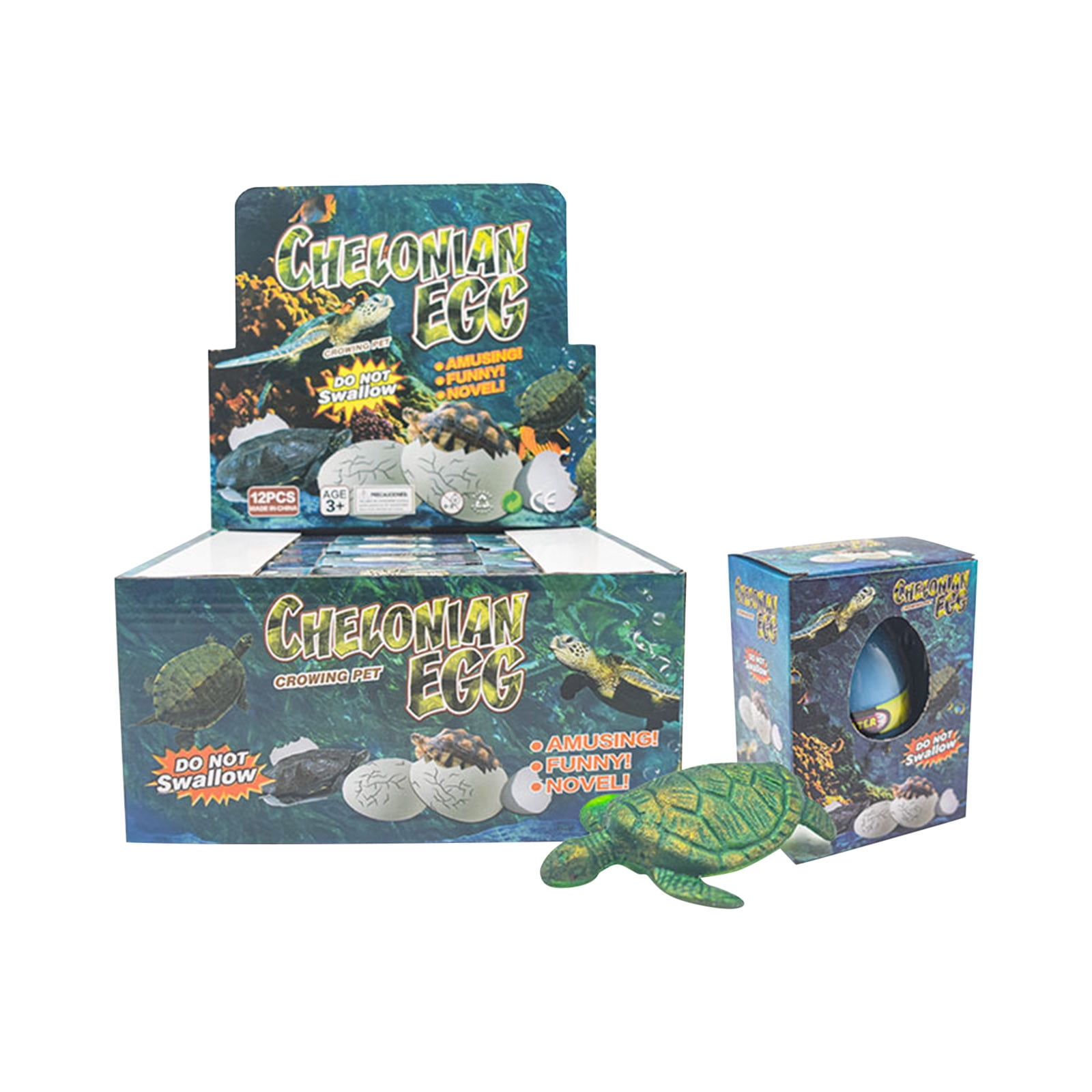 WRKEKC Dinosaur Hatching Eggs Animals Soaking Water Expansion Hatching ...