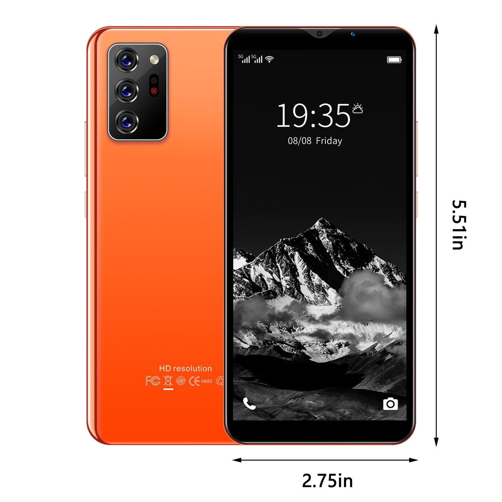 WRKEKC Gifts for Him Smart Phone 8Gb 6.1 Inch Screen Mobile Phone Sim ...