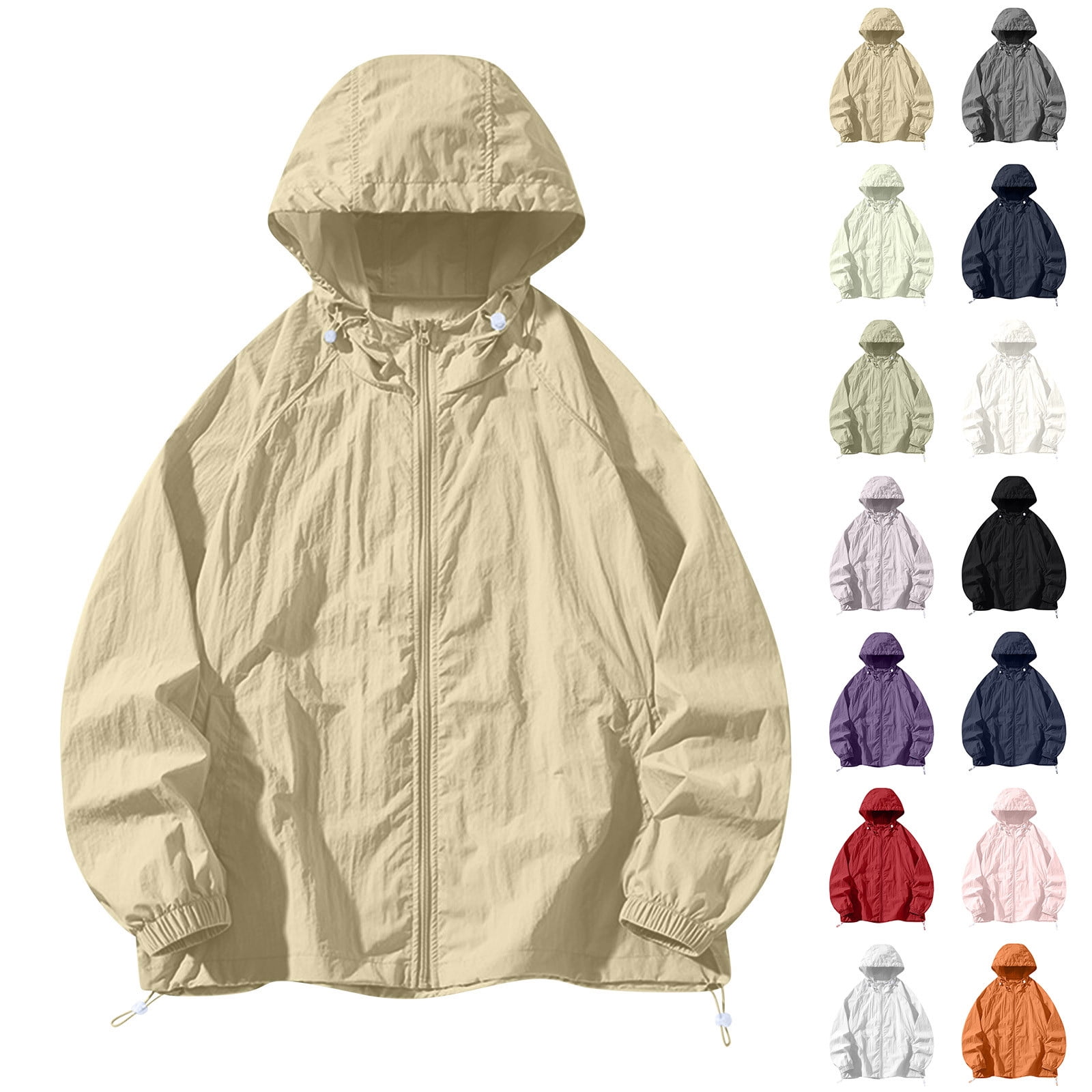 WRKEKC Hoodies for Men, Sun Protection Shirts for Men, Men's Summer ...