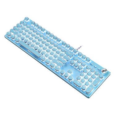 Sceptre SK-604 104 Key USB Wired Illuminated Mechanical Gaming Keyboard ...