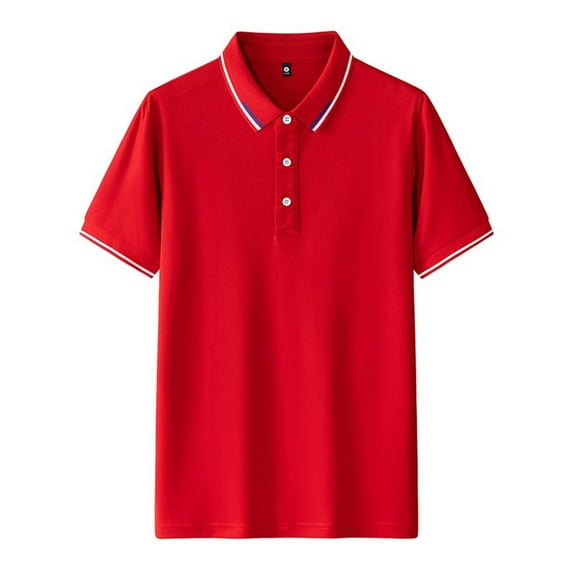 WRKEKC Mens Short Sleeve Button Down Shirts Fashion Solid Color Short ...