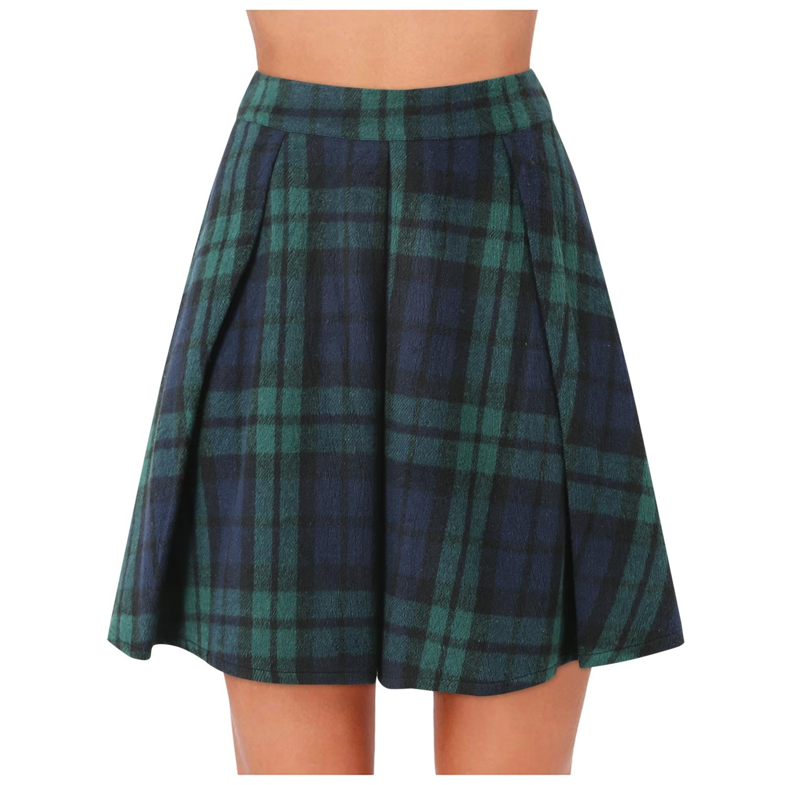 WRKEKC Midi Skirts for Women, Summer Skirts for Women, Women's Plaid ...