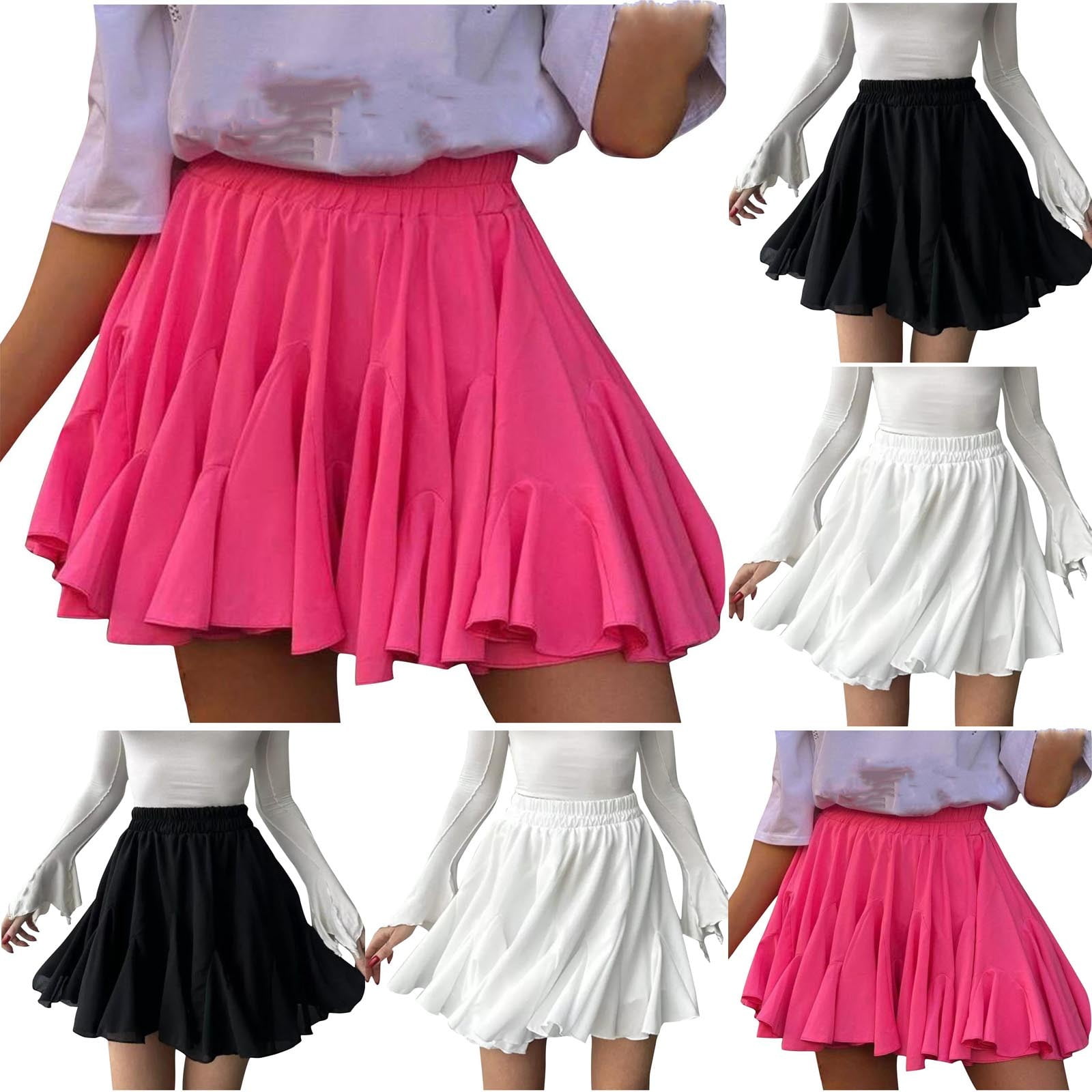 WRKEKC Mini Skirts for Women, Summer Skirts for Women, Women's Summer ...