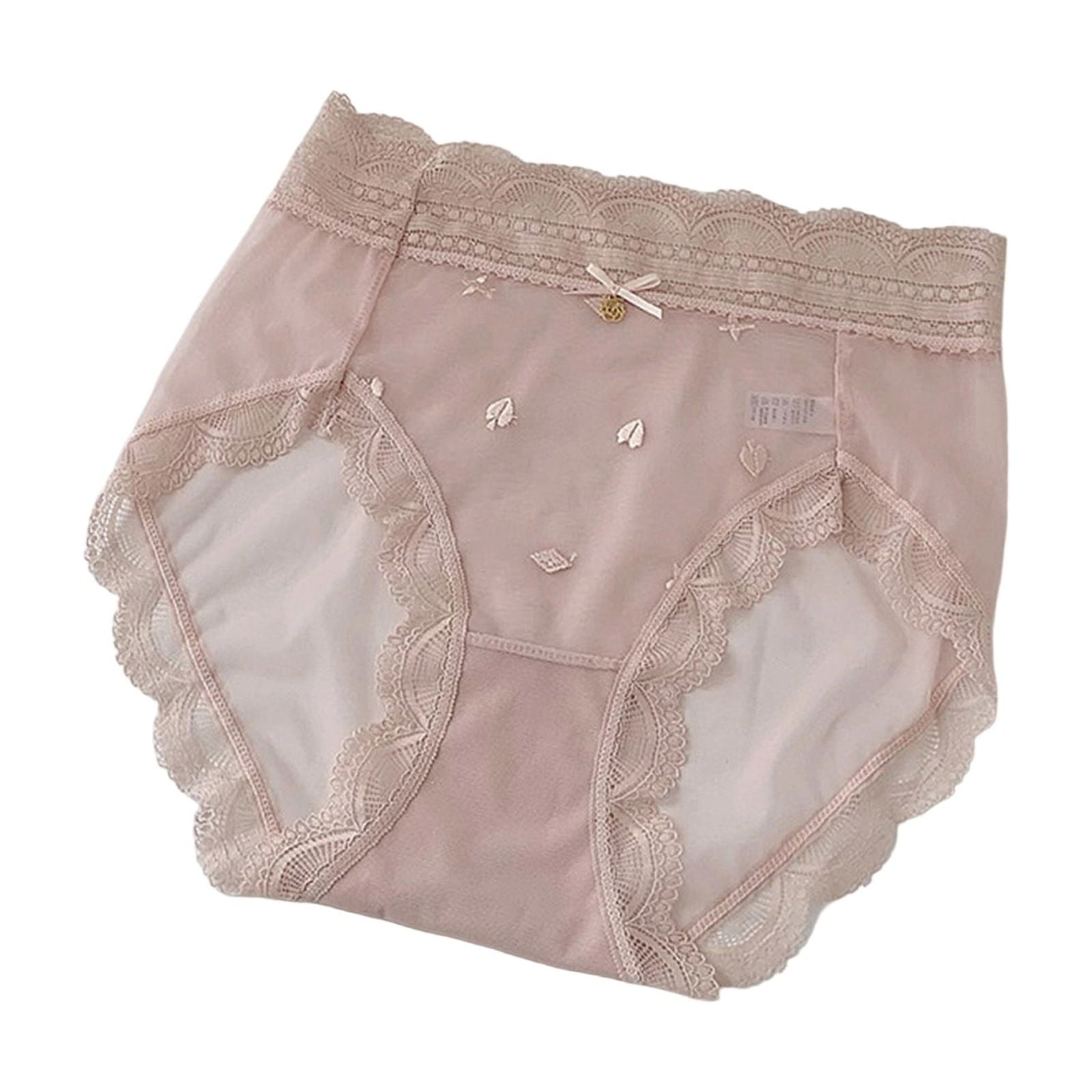 WRKEKC Panties for Women Lightweight Gusset Breathable Mesh Triangle ...
