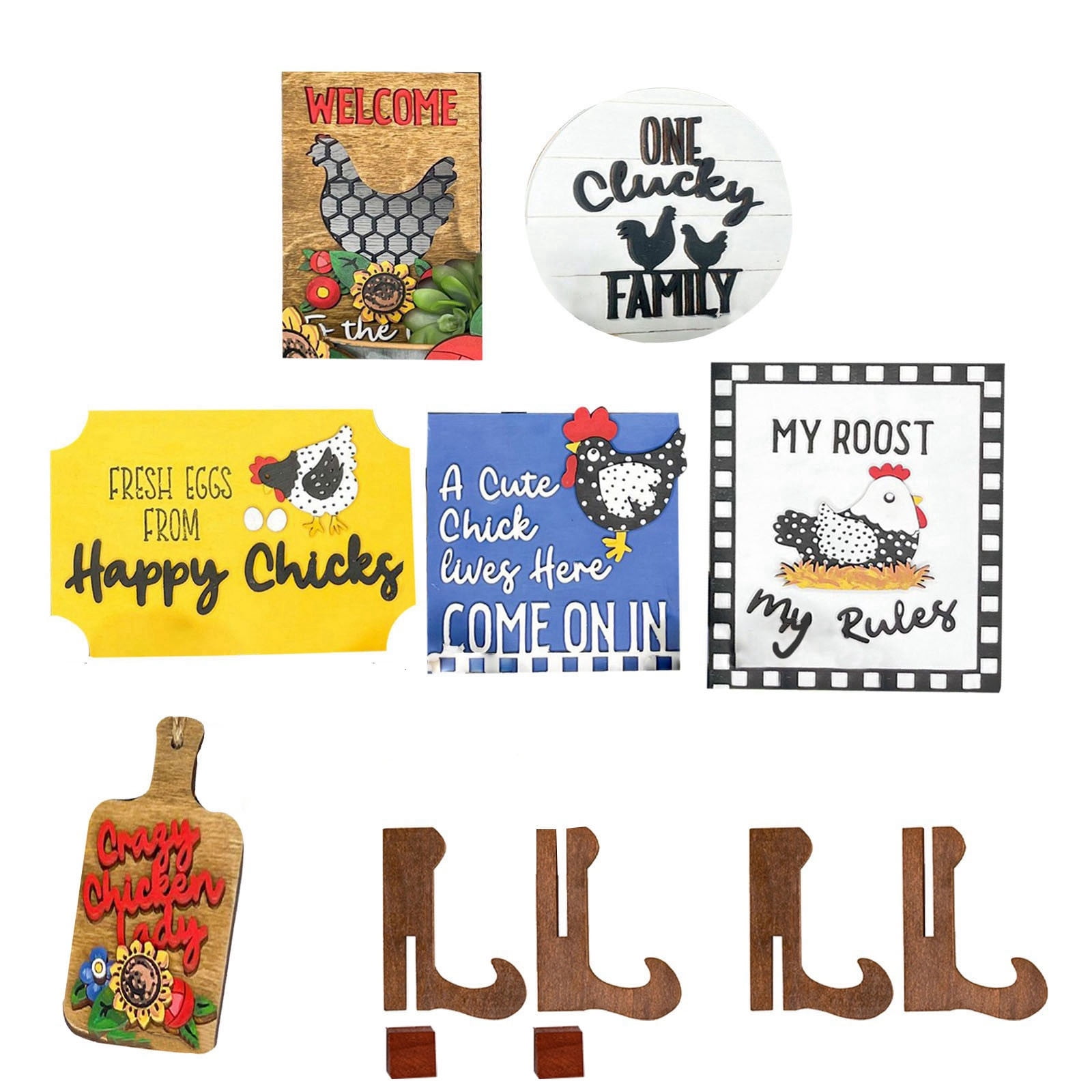 WRKEKC Room Decor Clearance, Home Decor Tiered Tray Decor Set Cute ...