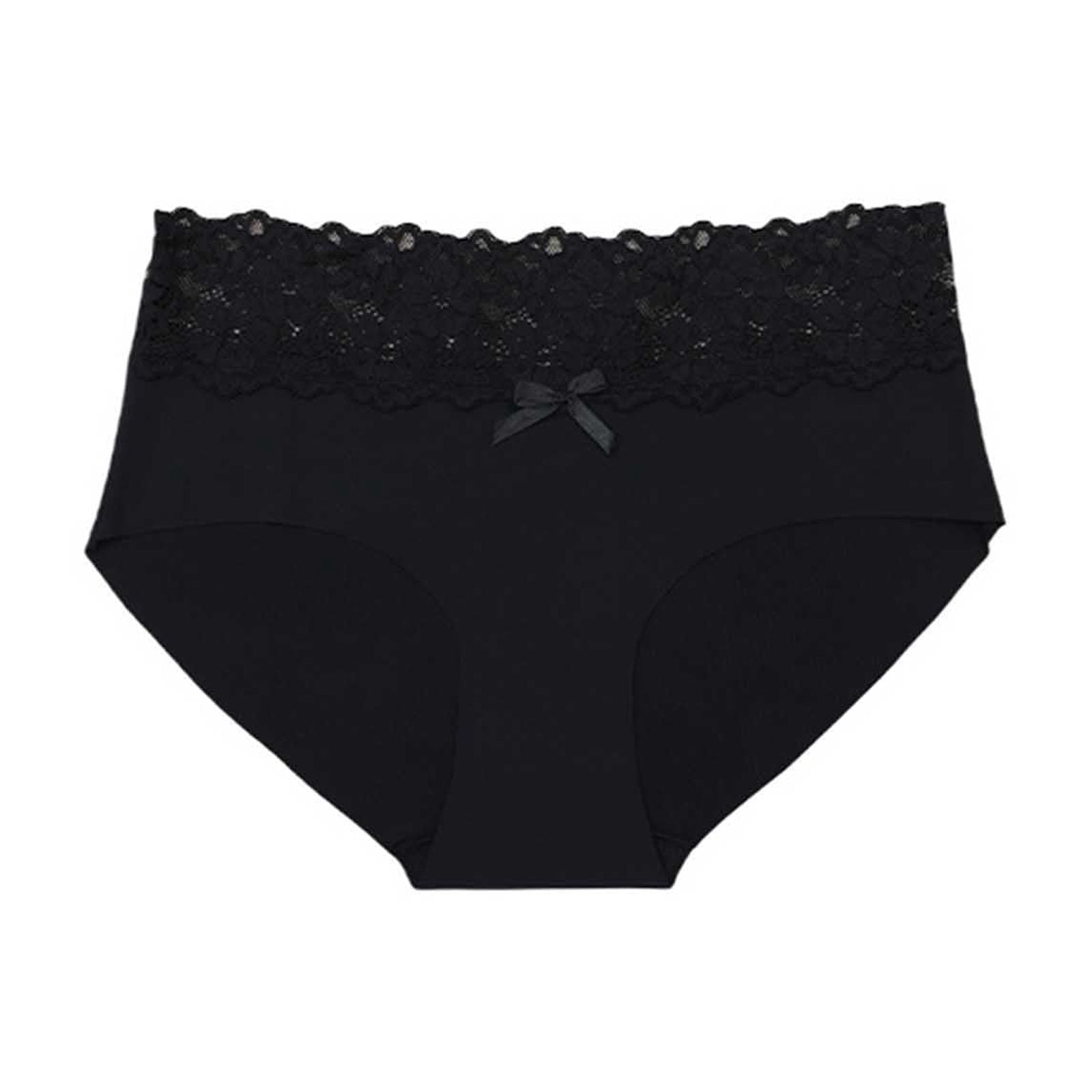 WRKEKC Seamless Underwear for Women Lace Panel Comfortable Breathable ...