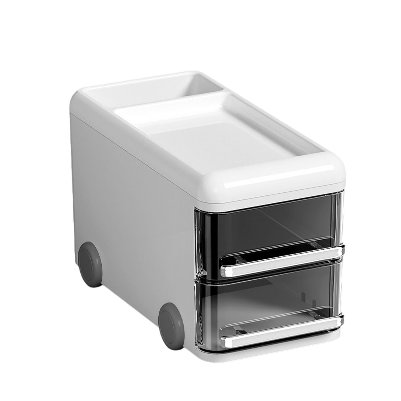 WRKEKC Storage Bins Desk Storage Box, Desktop Drawer for Office ...