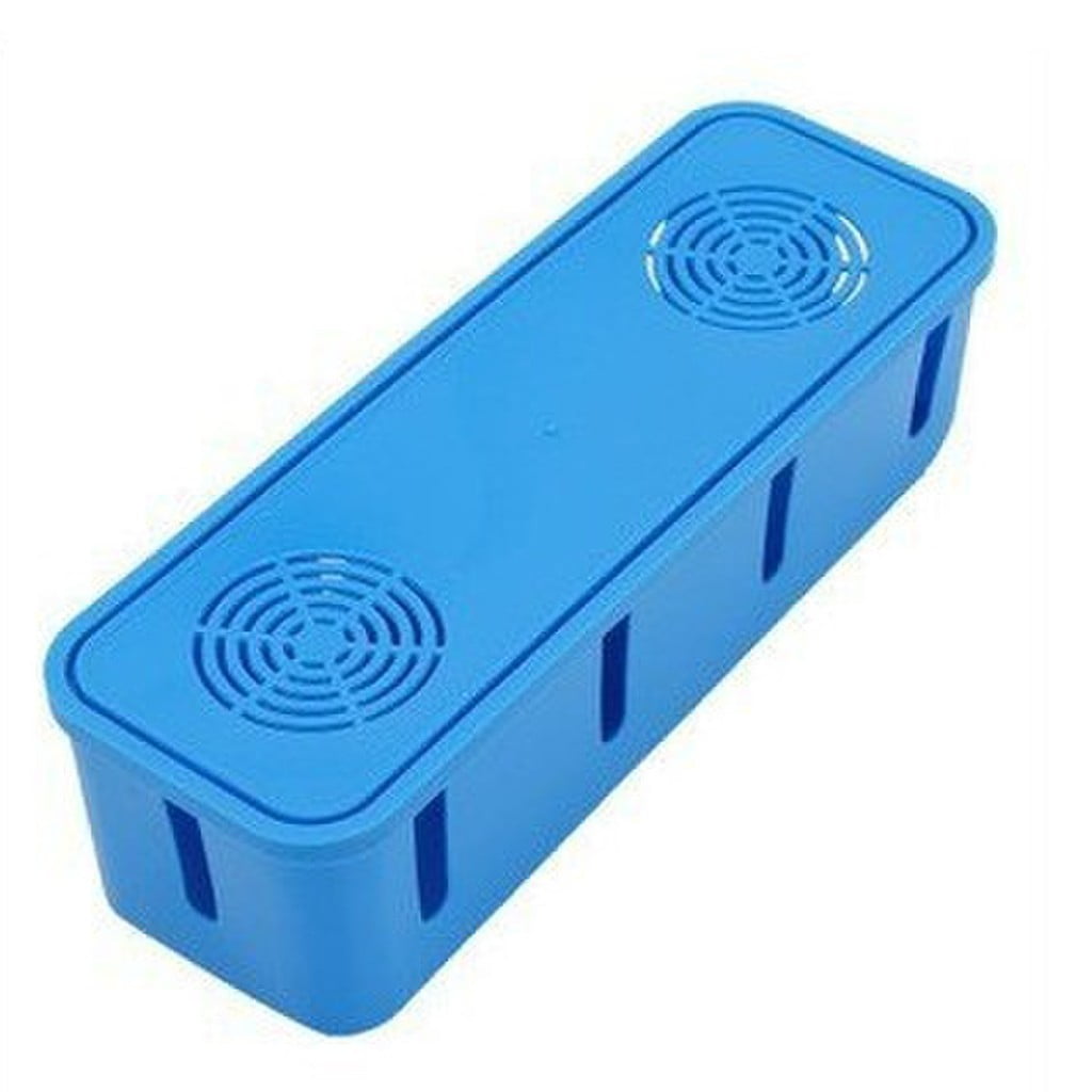 WRKEKC Storage Bins Power Cord Socket Storage Box with Hole Strip ...