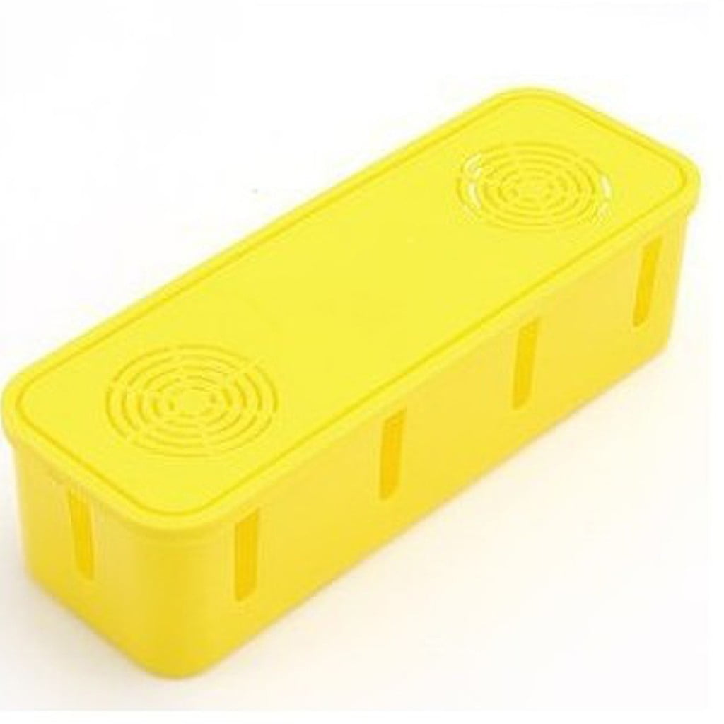 WRKEKC Storage Bins Power Cord Socket Storage Box with Hole Strip ...