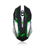 TENMOS Wireless Gaming Mouse Rechargeable Silent LED Computer Optical ...
