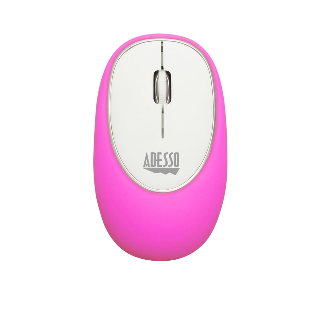 Adesso Wireless Anti-Stress Gel Mouse, Pink: Computer Accessories ...