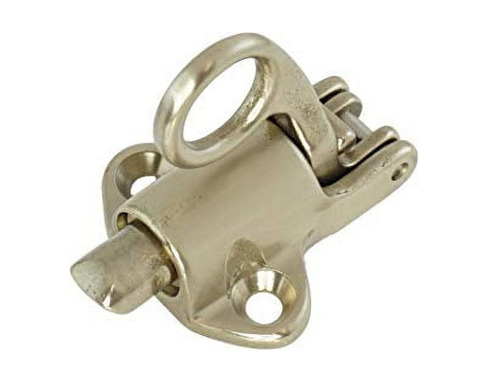 WRS 1-1/4" Casement Spring Catch - White Bronze - Walmart.com