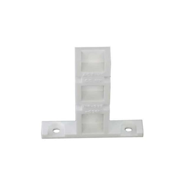 WRS 2-1/8" Sash Guide - White Transom Connector - Walmart.com