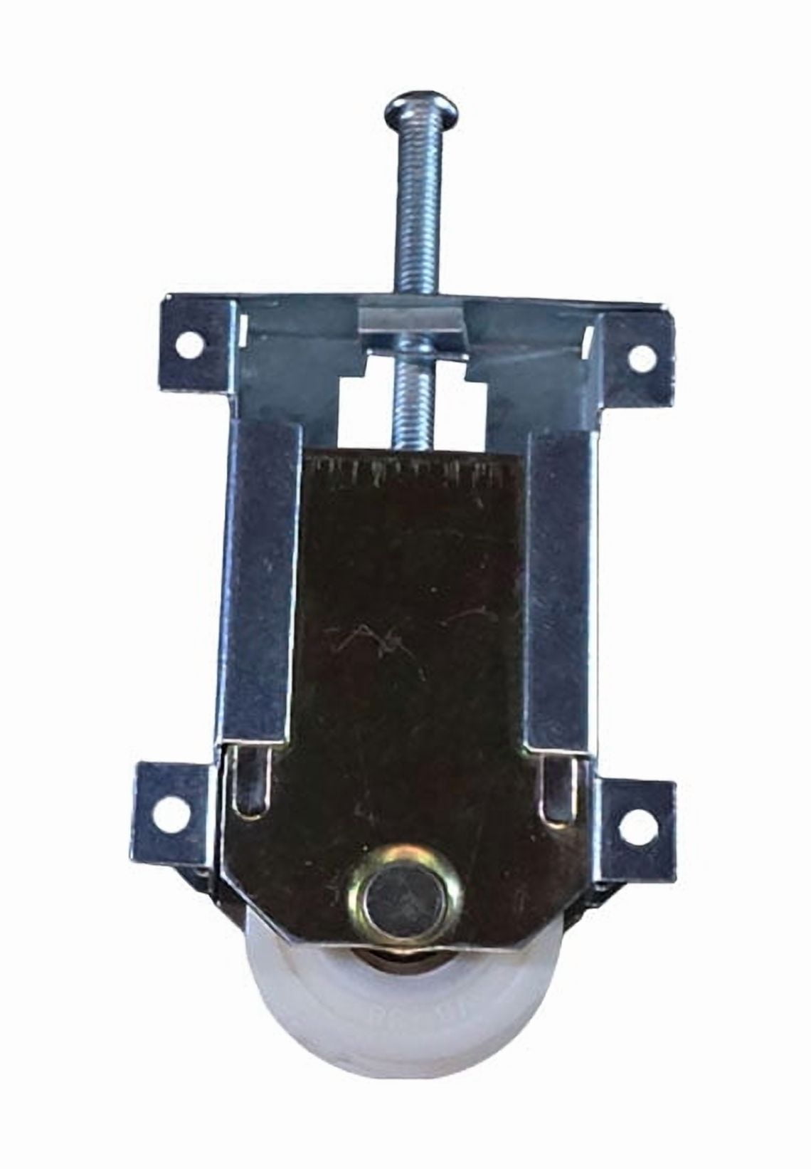 WRS 5-3/16" Bottom Closet Door Roller - Aluminum Housing, Nylon Roller ...