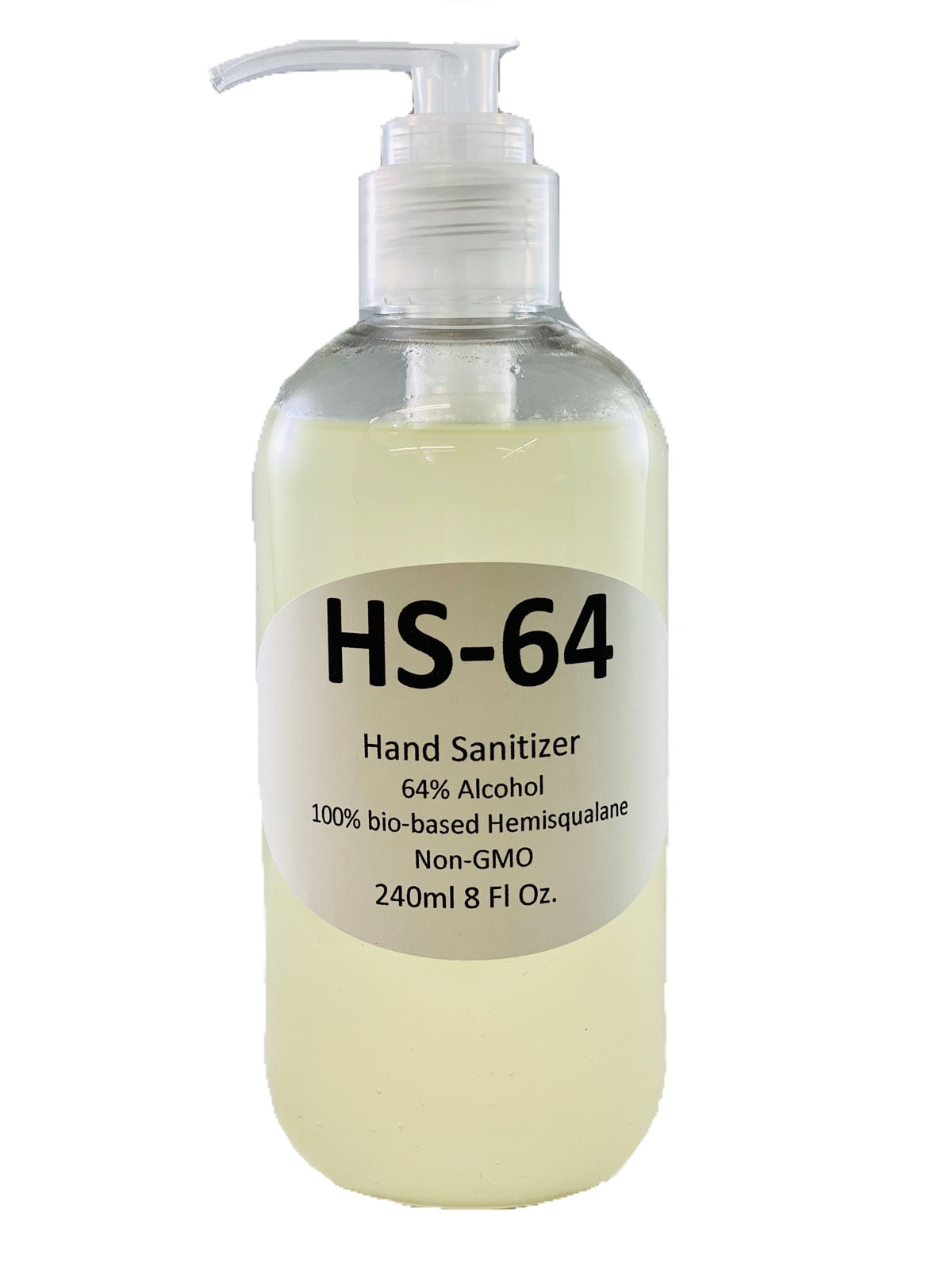 WRS Hand Sanitizer HS-64 - Industrial 64% Alcohol - Non GMO - 100% Bio ...